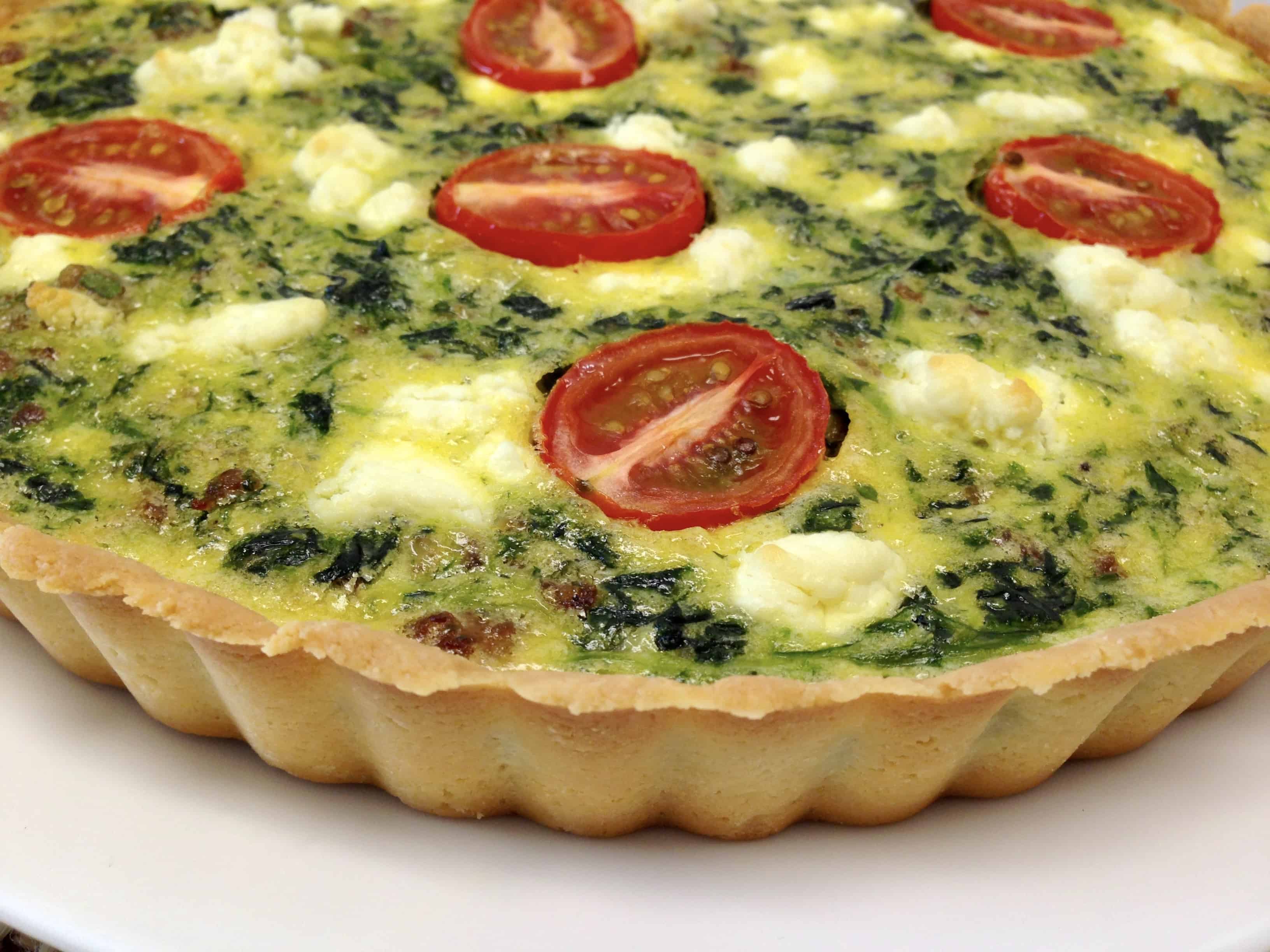 Keto Italian Sausage and Spinach Quiche - Keto Cooking Christian