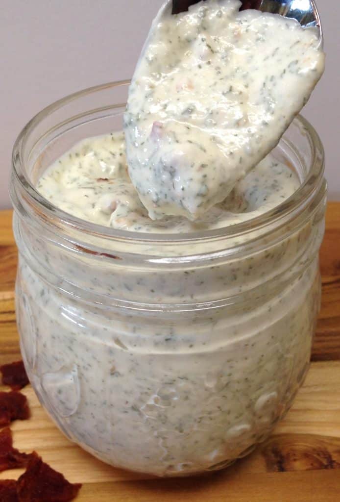 Bacon Ranch Dressing and Dip - Keto Cooking Christian