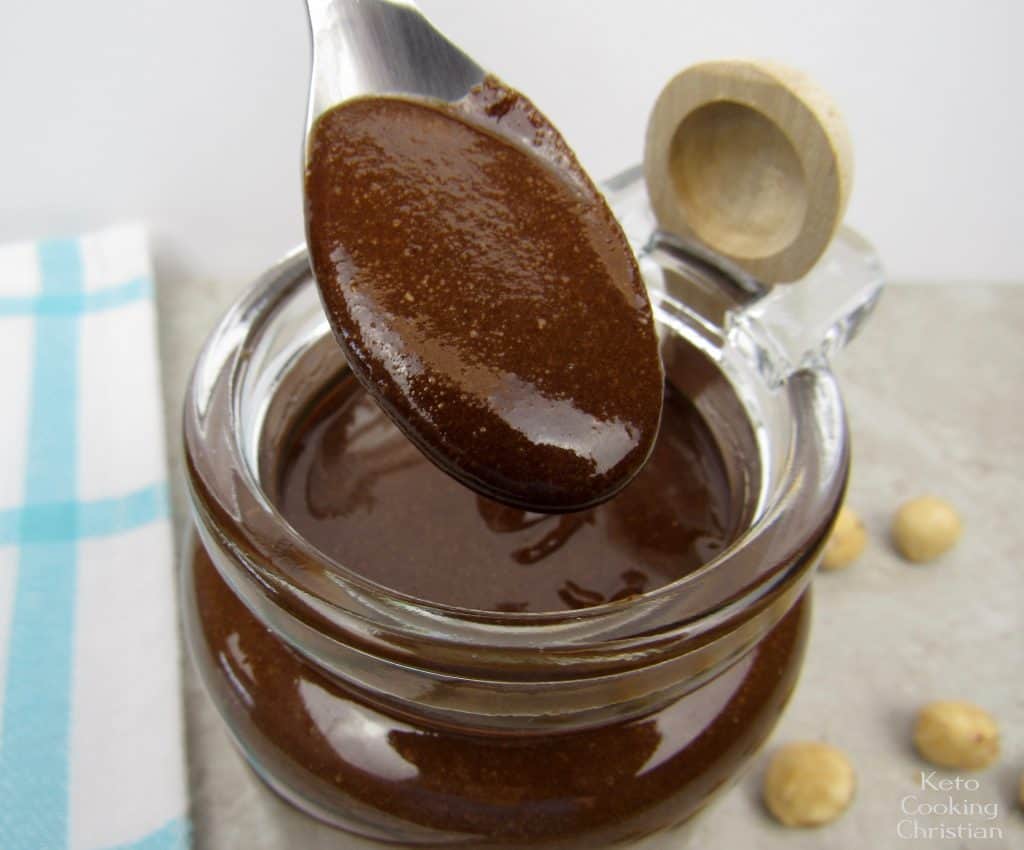 Sugar-Free Nutella (Hazelnut Spread) - Keto - Keto Cooking Christian