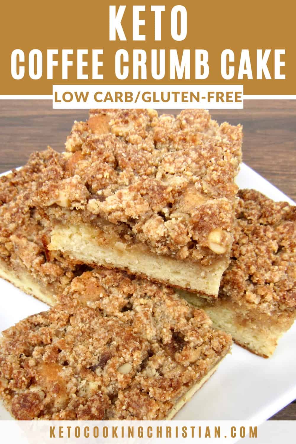 Keto Coffee Crumb Cake (Gluten Free) - Keto Cooking Christian