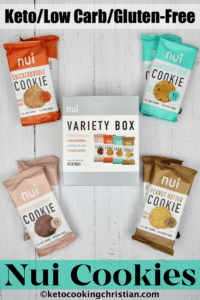 Nui Cookies Review - Keto Cooking Christian
