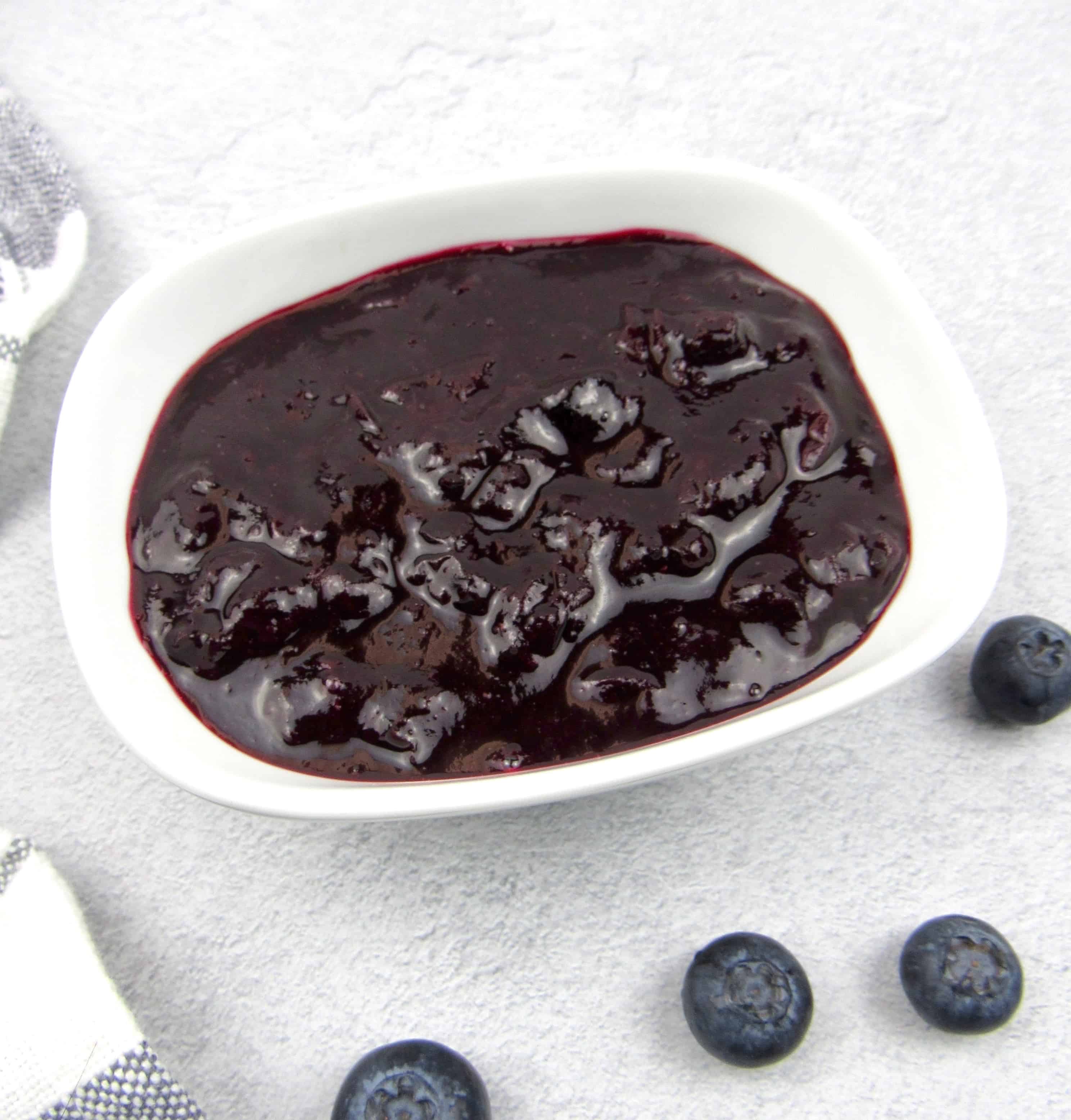 Keto Blueberry Sauce - Keto Cooking Christian
