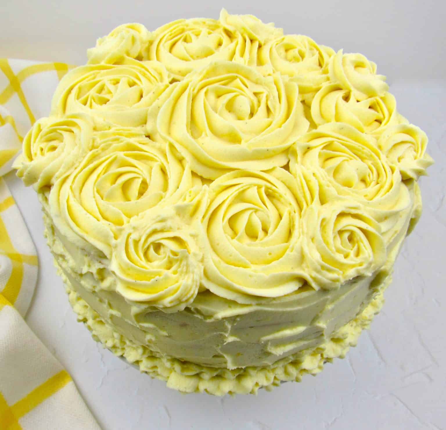 Keto Lemon Curd Layer Cake (Gluten Free) - Keto Cooking Christian