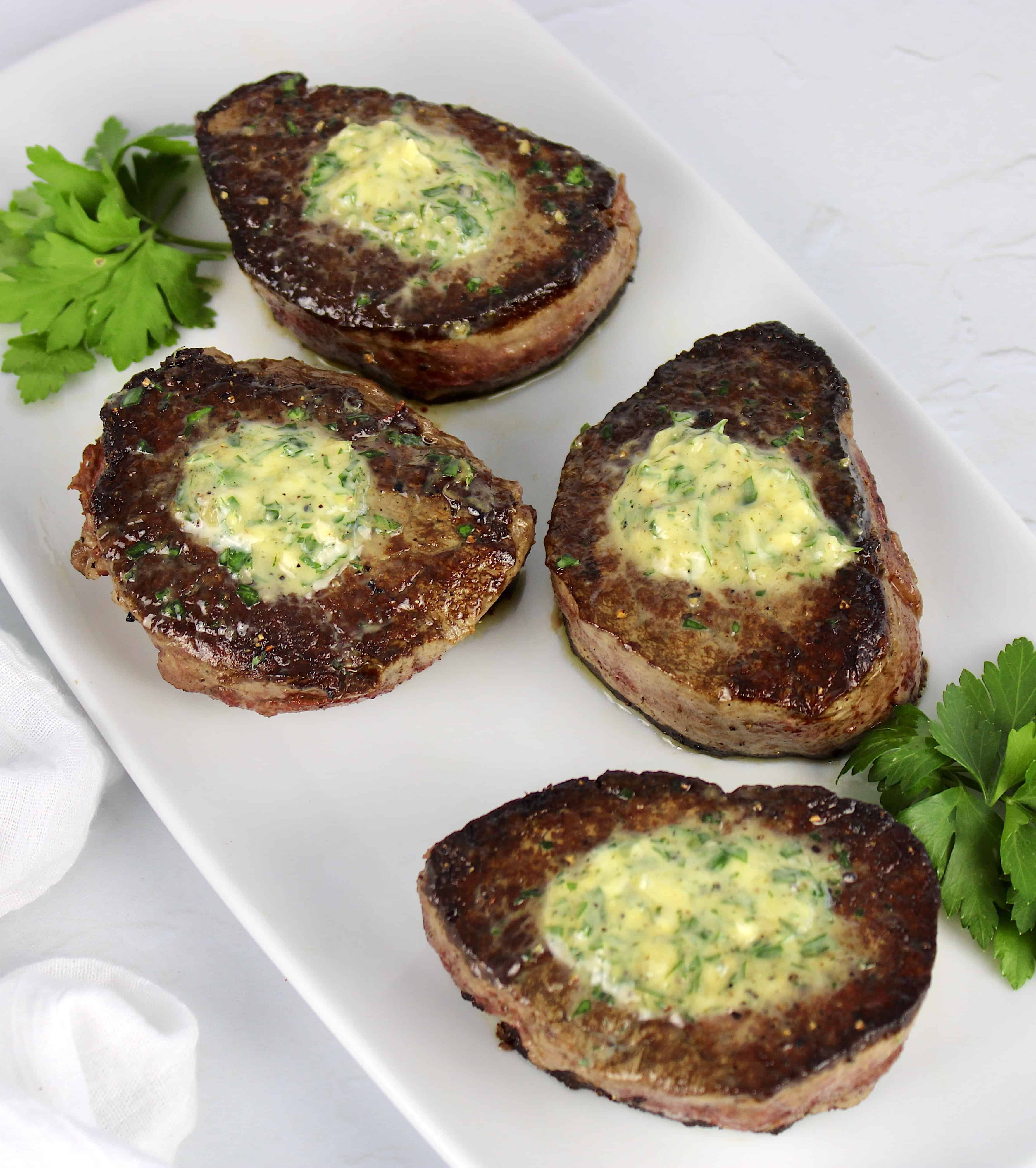 Pan-Seared Filet Mignon - Keto Cooking Christian