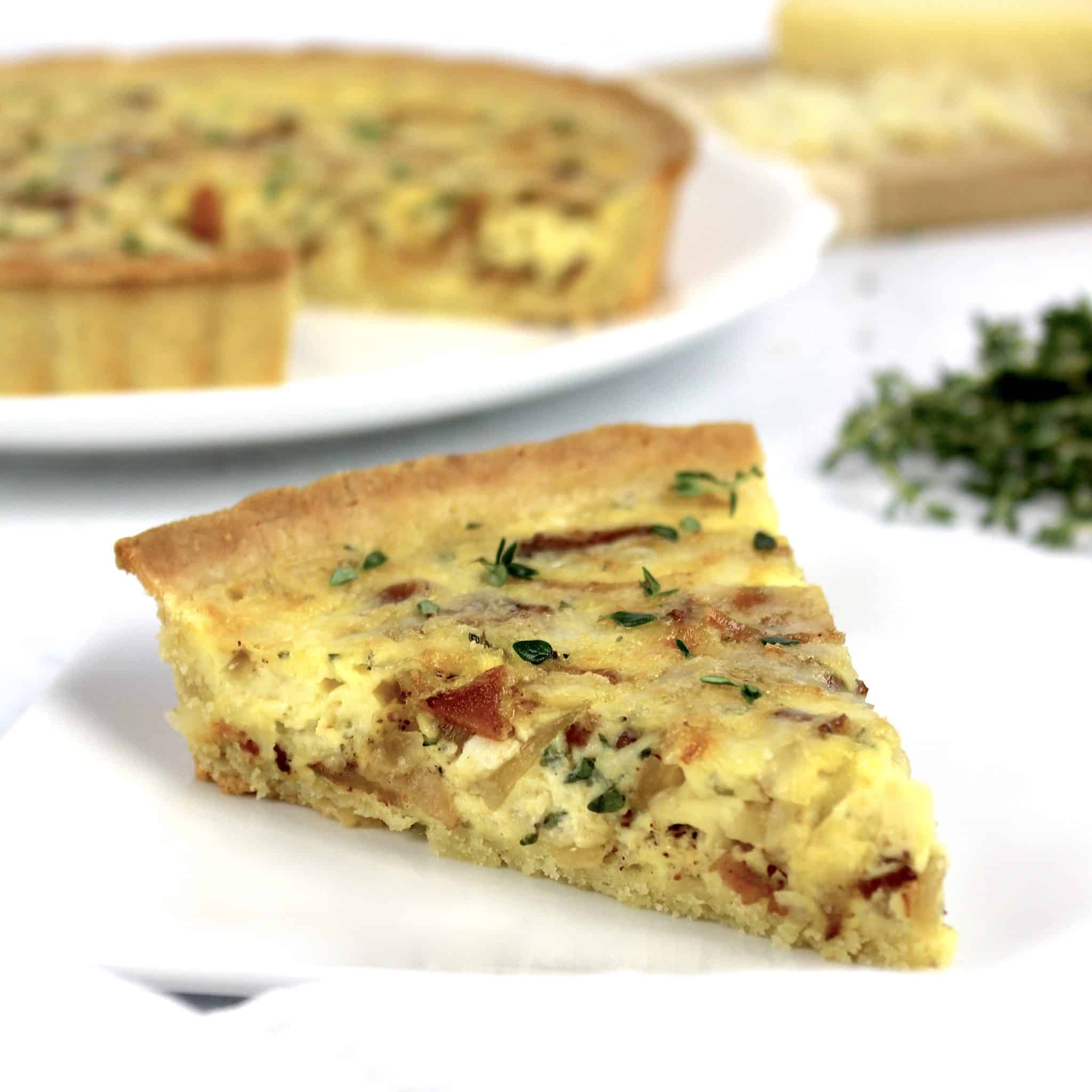 Keto Quiche Lorraine - Keto Cooking Christian