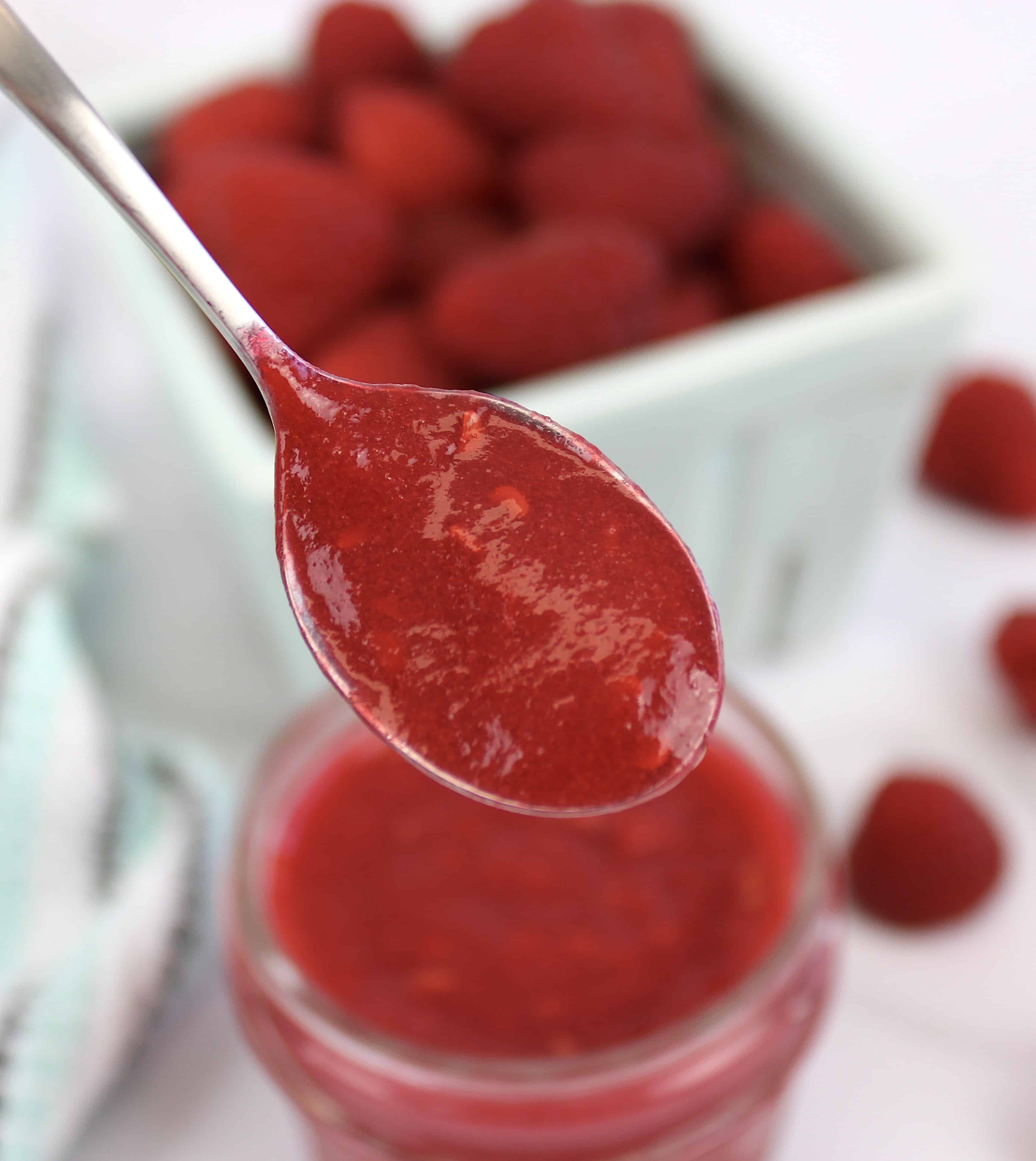 Keto Raspberry Jam - Keto Cooking Christian