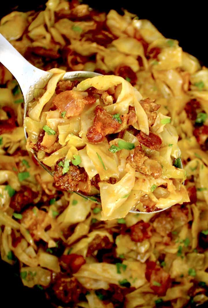 Slow Cooker Cabbage - Keto Cooking Christian