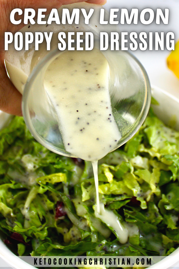 Lemon Poppy Seed Dressing - Keto Cooking Christian