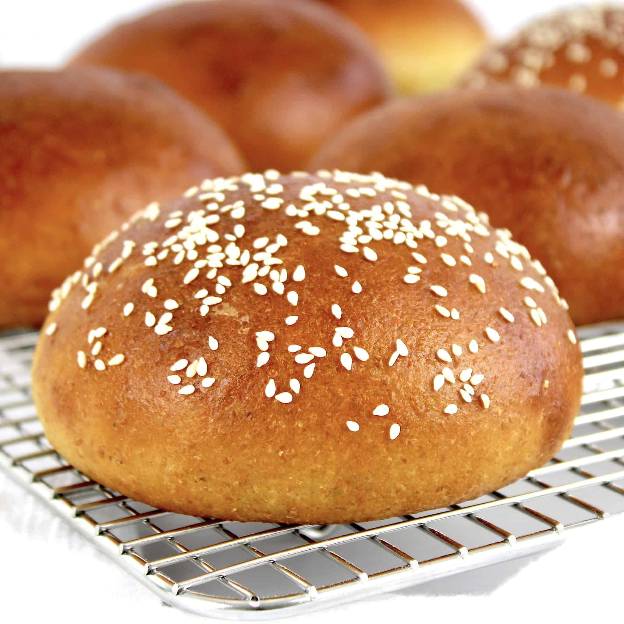 Homemade Keto Buns (Fluffy & Chewy) - Keto Cooking Christian