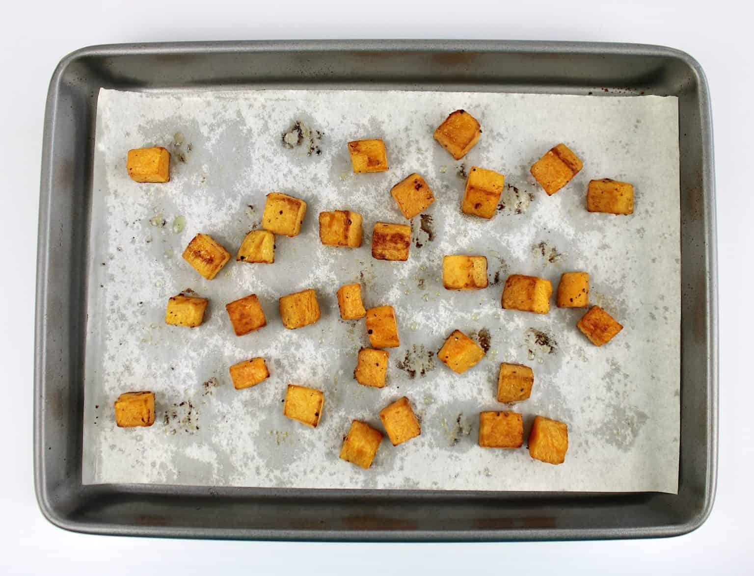 Kale Salad with Roasted Butternut Squash - Keto Cooking Christian