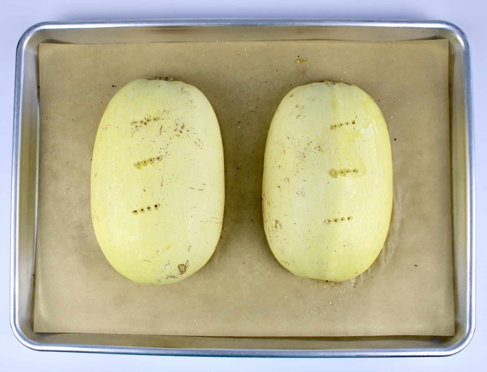 Parmesan Garlic Spaghetti Squash - Keto Cooking Christian