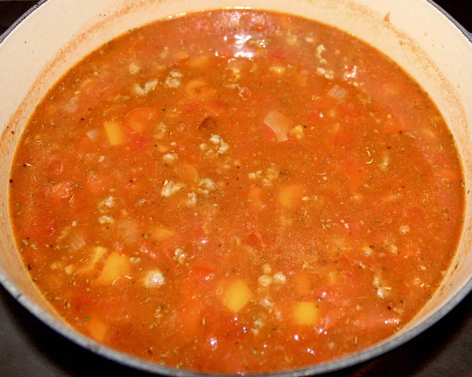 Stuffed Pepper Soup - Keto Cooking Christian