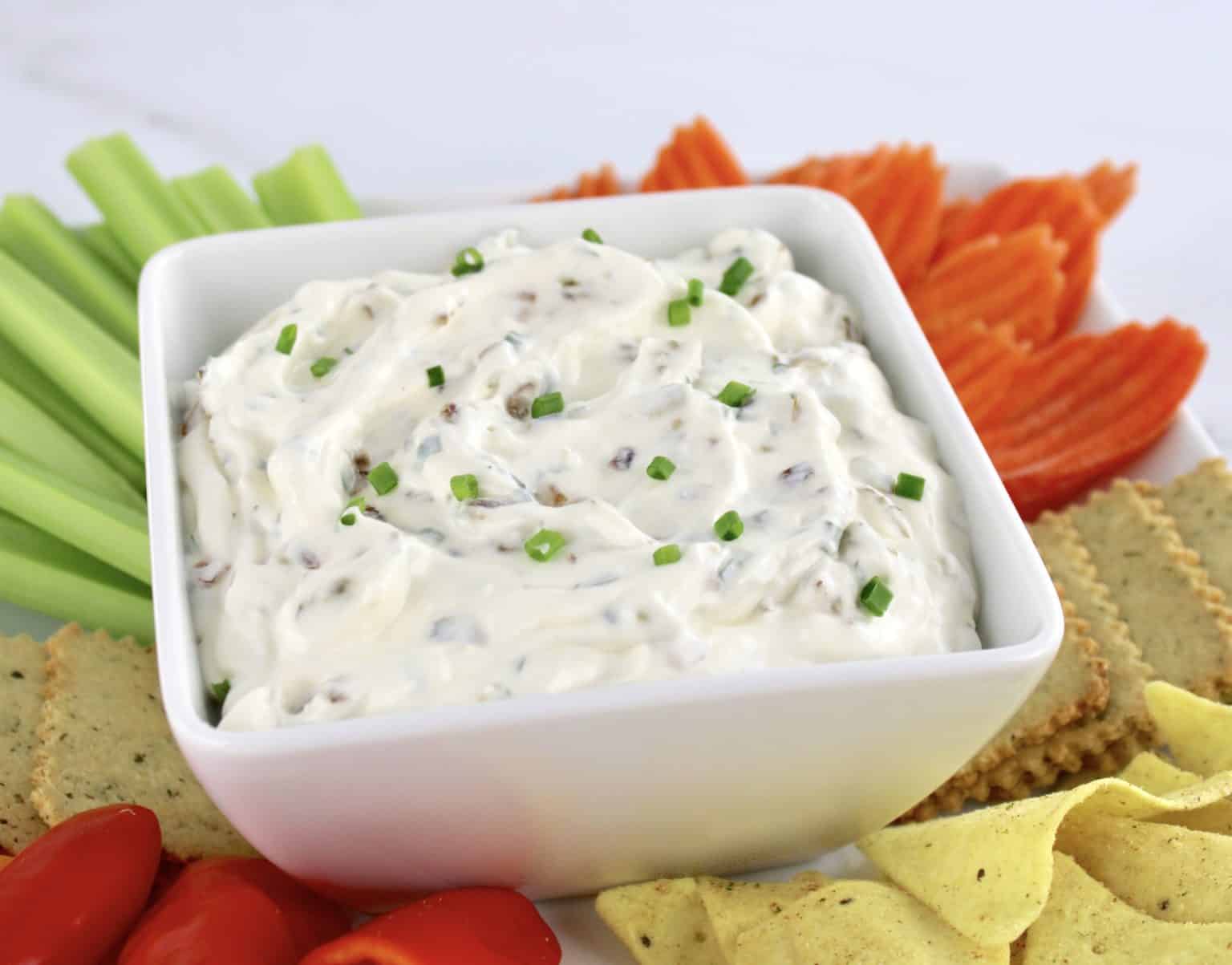 Homemade French Onion Dip - Keto Cooking Christian