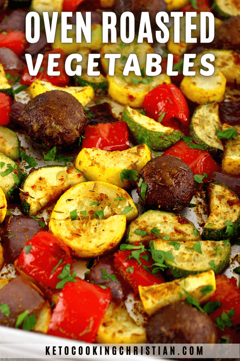 Oven Roasted Vegetables - Keto Cooking Christian