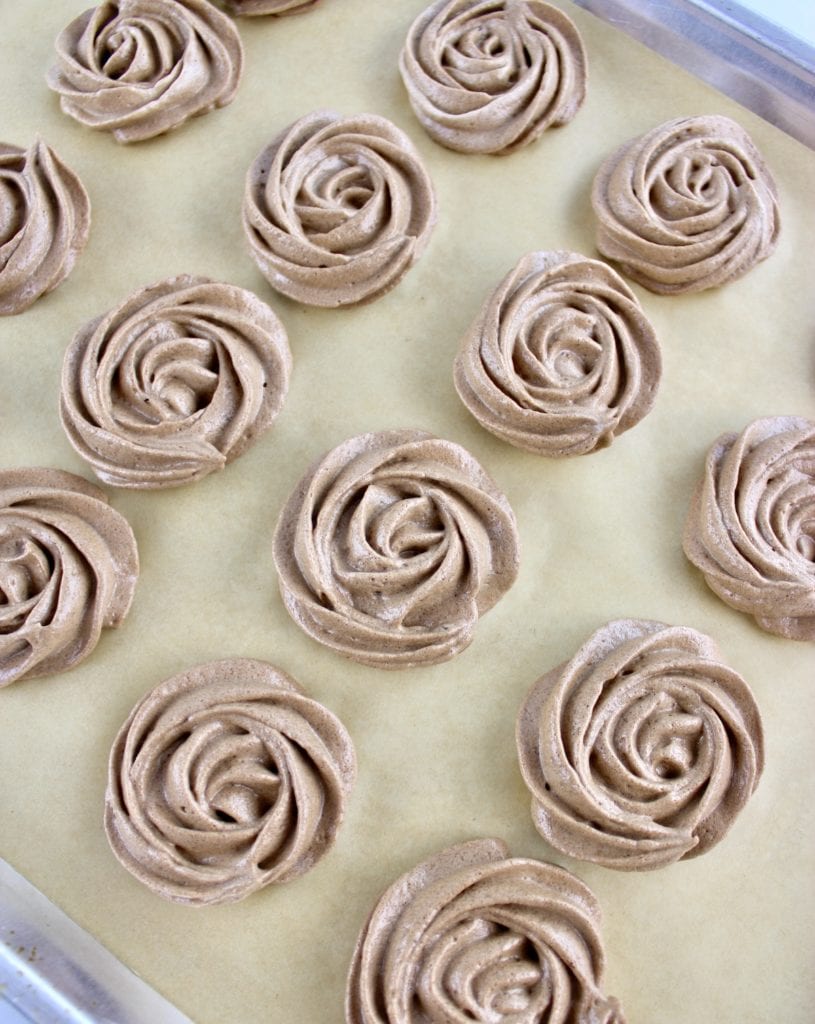 Mocha Meringue Cookies - Keto Cooking Christian