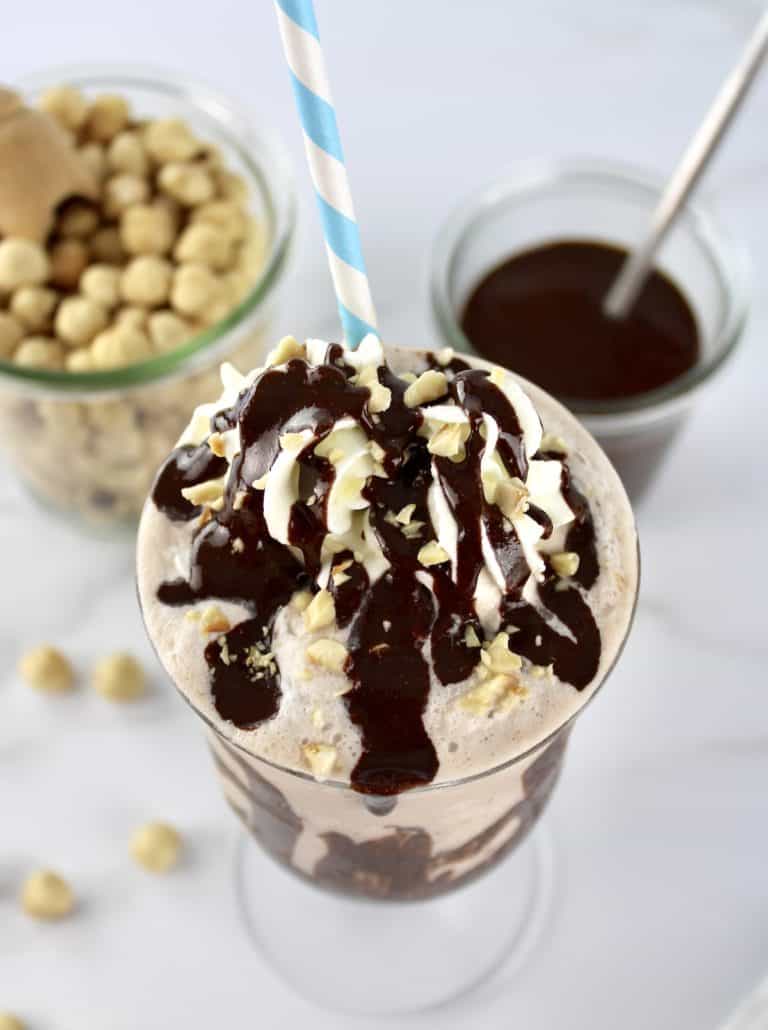 Sugar-Free Nutella Protein Shake - Keto Cooking Christian