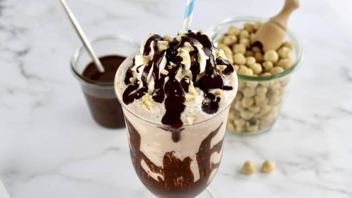 Sugar-Free Nutella Protein Shake - Keto Cooking Christian