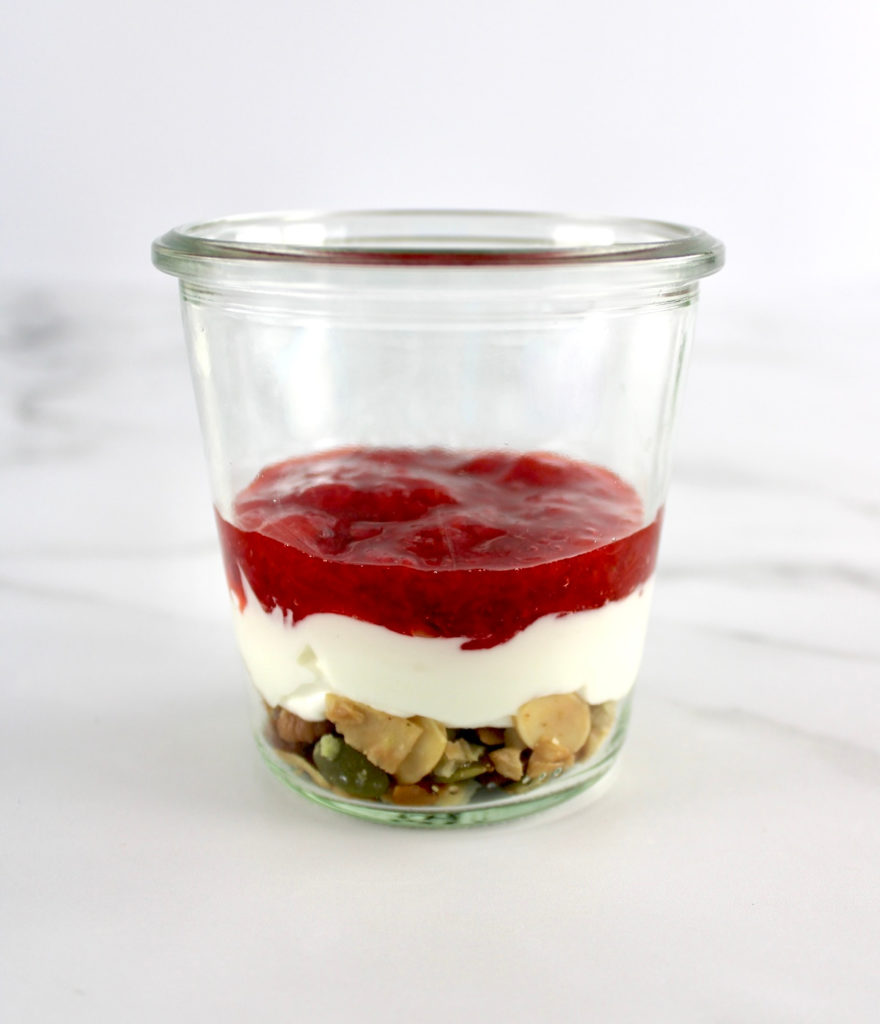 Keto Strawberry Granola Parfaits - Keto Cooking Christian